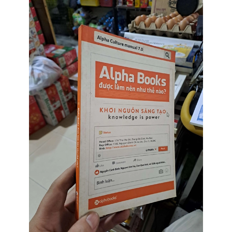 Alpha Books Được Làm Nên Như Thế Nào - Khơi Nguồn Sáng Tạo - Mới 80% Ố ...